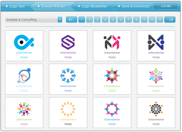 In 10 Minuten zum eigenen Firmenlogo - die besten Anbieter